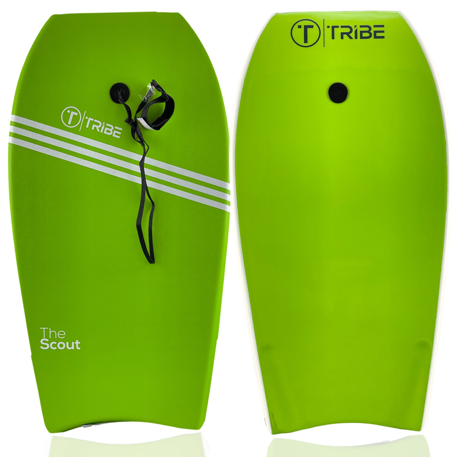 Tribe Scout 45 Bodyboard - Apple Green / White / Apple Green - Walmart.com