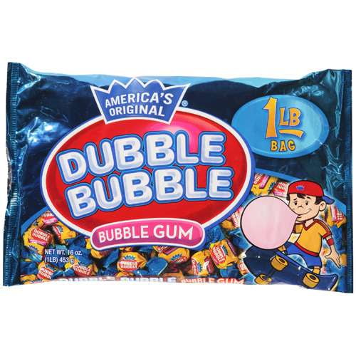 Dubble Bubble Gum, 16 Oz. - Walmart.com - Walmart.com