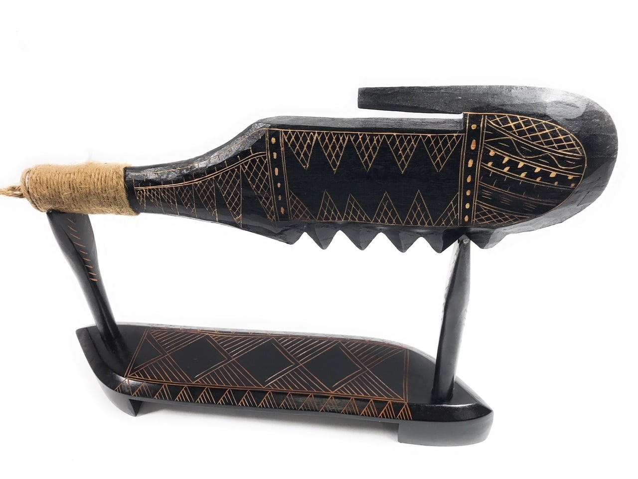 Ceremonial Samoan Dancing Knife Nifo Oti 18" w/ stand | #dpt5336 ...