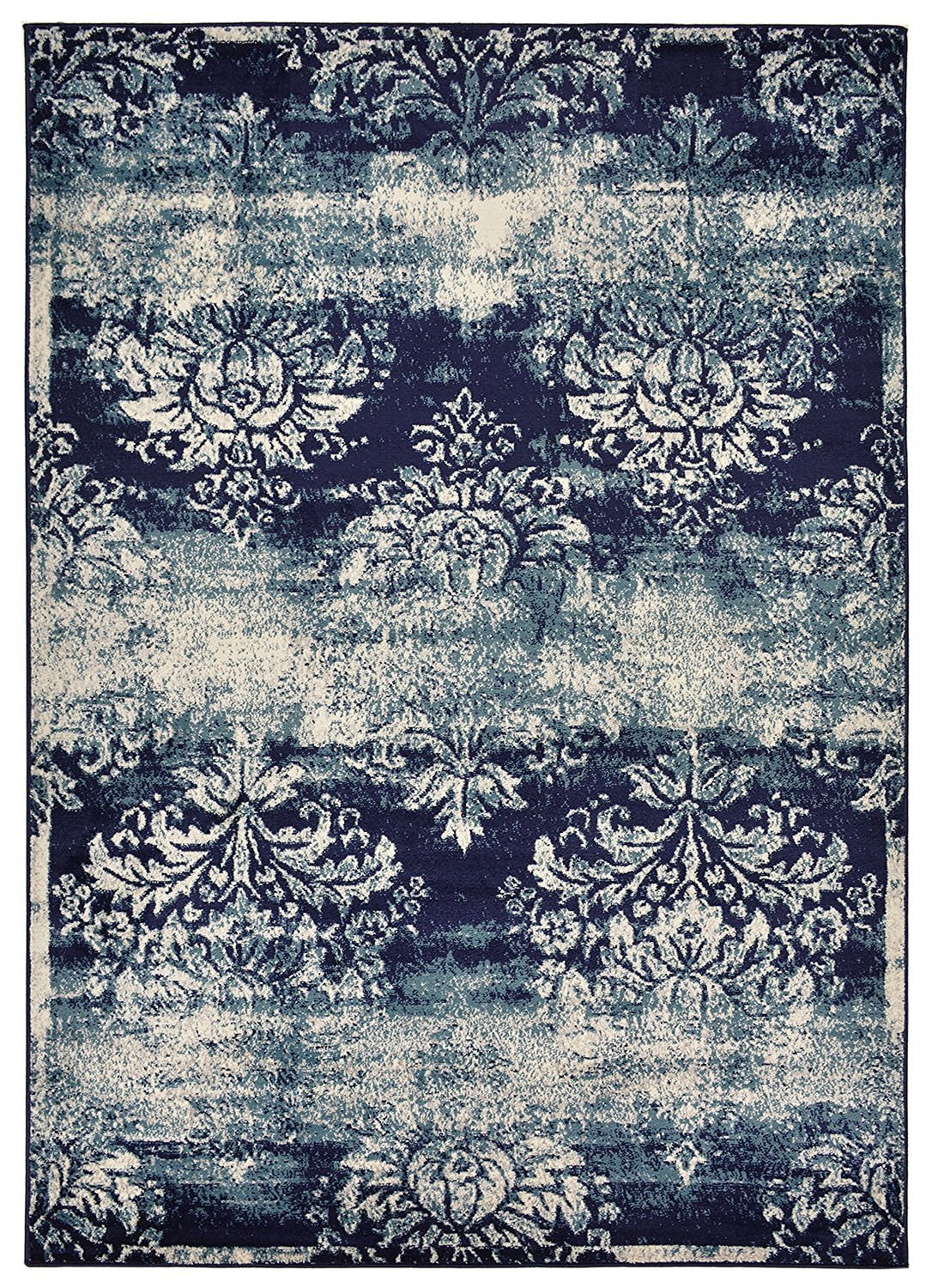 Studio Collection Vintage French Damask Design Contemporary Modern Area ...