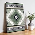Aztec Southwestern Canvas Wall Art for Living Room, Ethnic Tribal Style ...