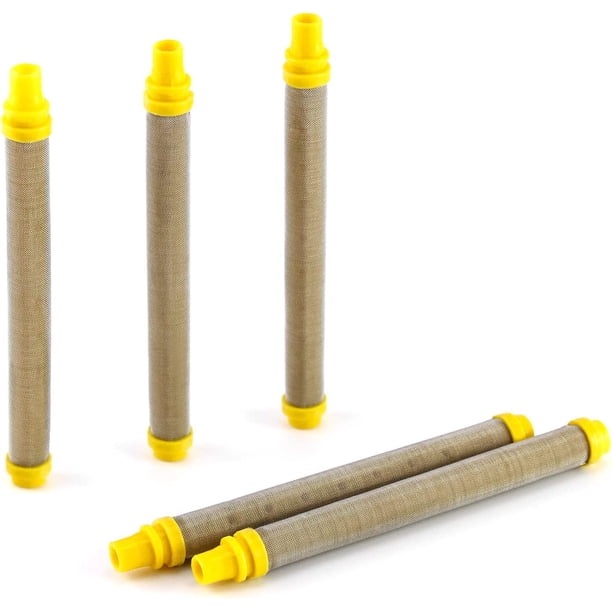 100 Mesh Airless Spray Gun Filter Elements, Push on Type Filter for ...