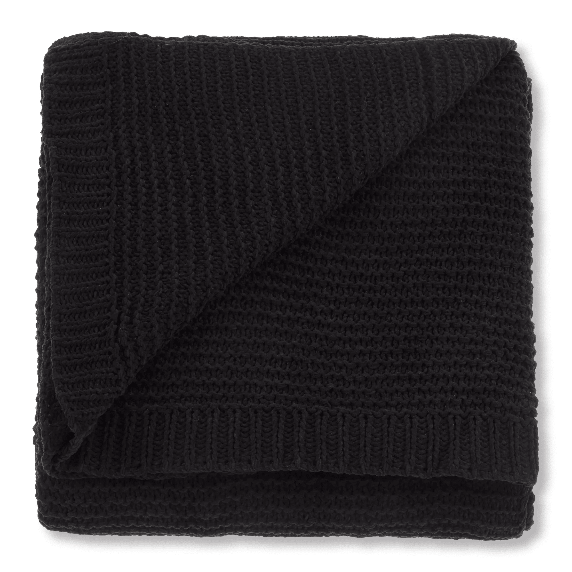 Click here for Bouclair Black Lonny Woven Throw 50x60 In (127x152... prices