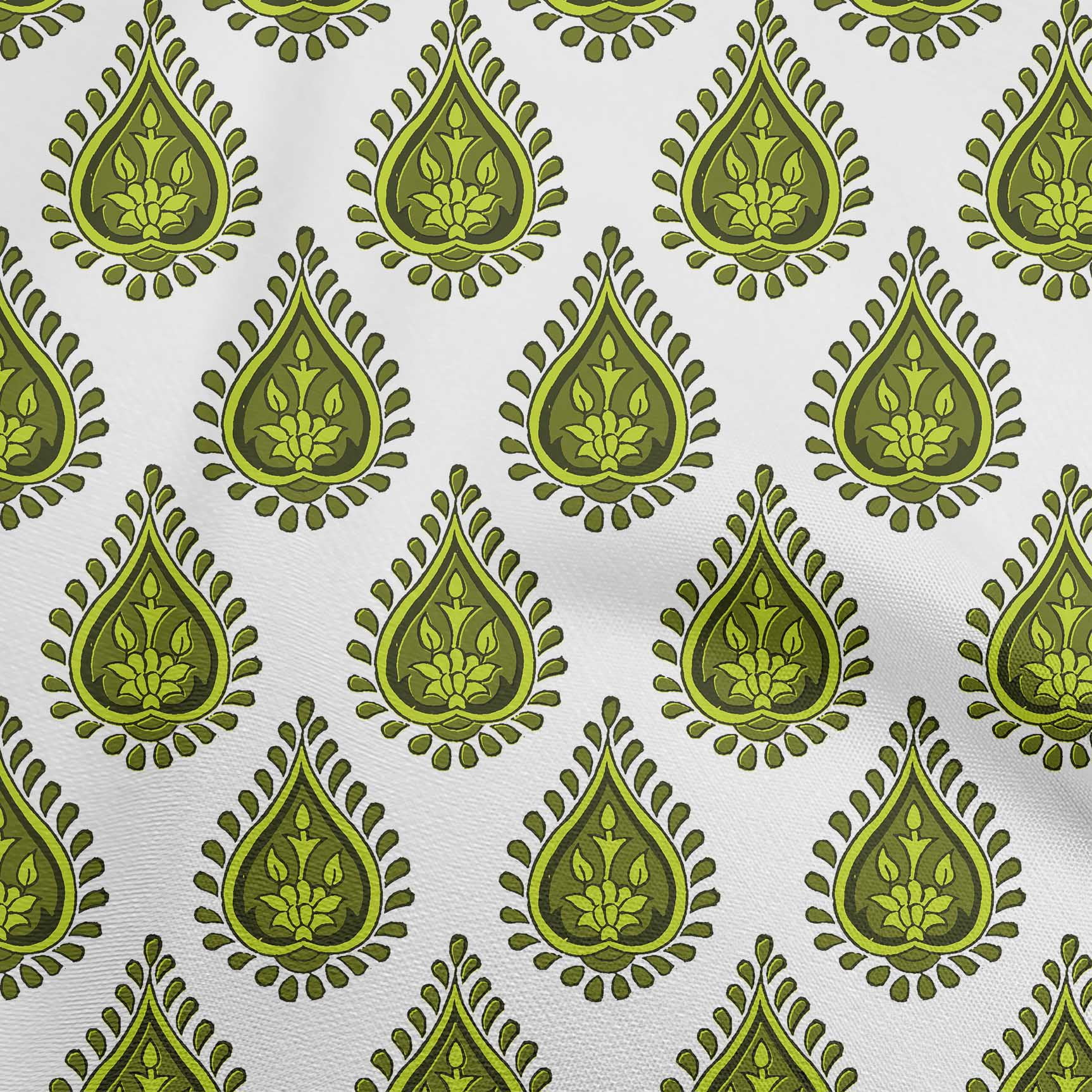 oneOone Velvet Olive Green Fabric Block Diy Clothing Quilting Fabric ...