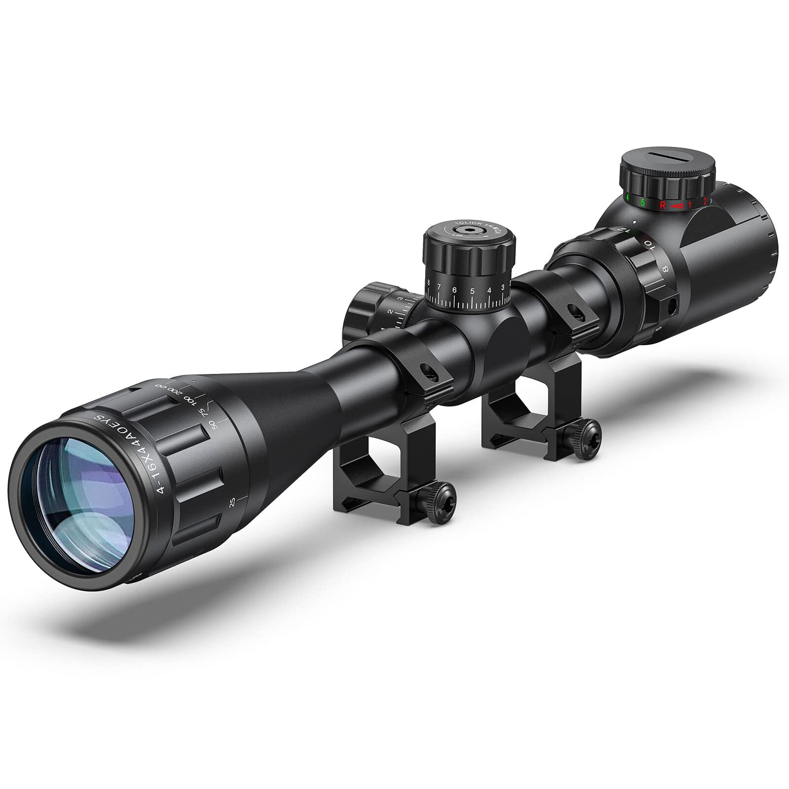CVLIFE 4-16x44 Scope with Locking Sunshade and Mount Included - Walmart.com