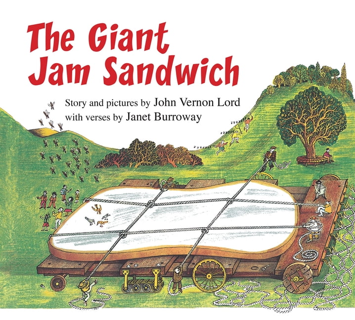 The Giant Jam Sandwich (Lap Board Book) (Board book) - Walmart.com