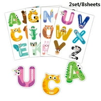 D-FantiX 58pc Alphabet & Number Bulletin Board Set, Educational Preschool Cards - Walmart.com