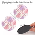 Car Cup Holder Pads 2 Pack Neoprene Coasters For Car Interior Non-Slip ...