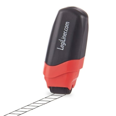 LegiLiner Self-Inking Teacher Stamp-3/4 inch Dashed Handwriting Lines ...