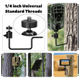 Trail Camera Tree Mount: 360 Degrees Adjustable Game Mount with 1/4 ...