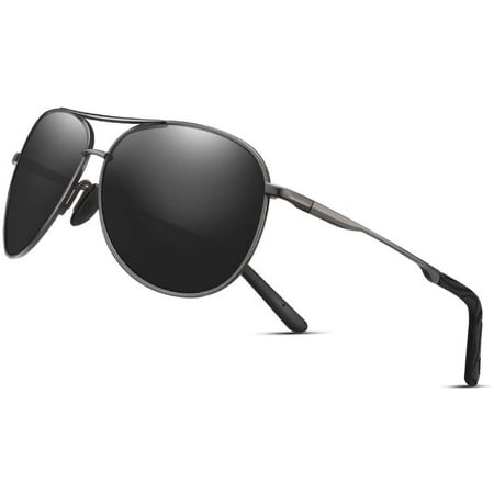 Polarized Aviator Sunglasses for en and Women-100 UV Protection irrored ...