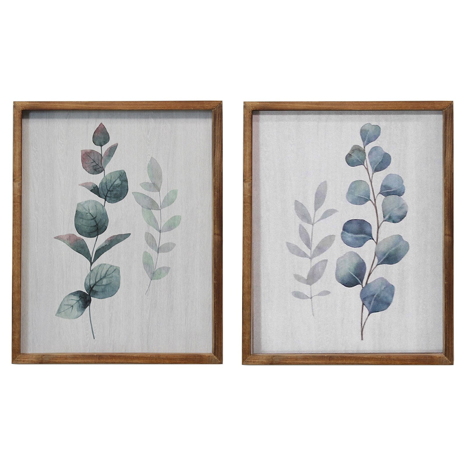 Stratton Home Decor Set of 2 Botanical Art - Walmart.com