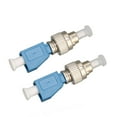 2pcs Fault Locator Fiber Adapter FC Male to LC Female SM 9/125 Hybrid Reusable Low Loss Fiber ...