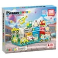 PICASSO-TILES Magnetic Tiles for Kids, 26PCS Metro City Theme ...