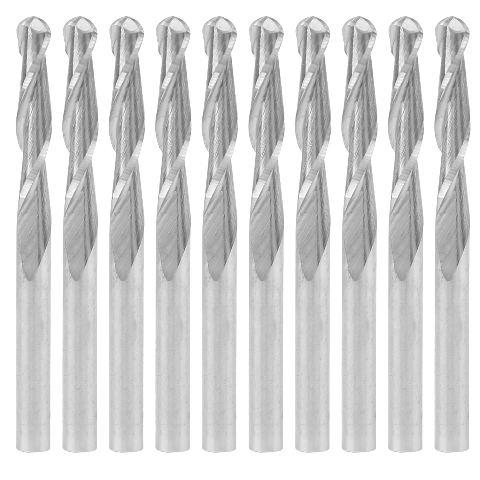 Click here for Lafgur 10pcs Ball Nose End Mills  Flutes Carbide B... prices