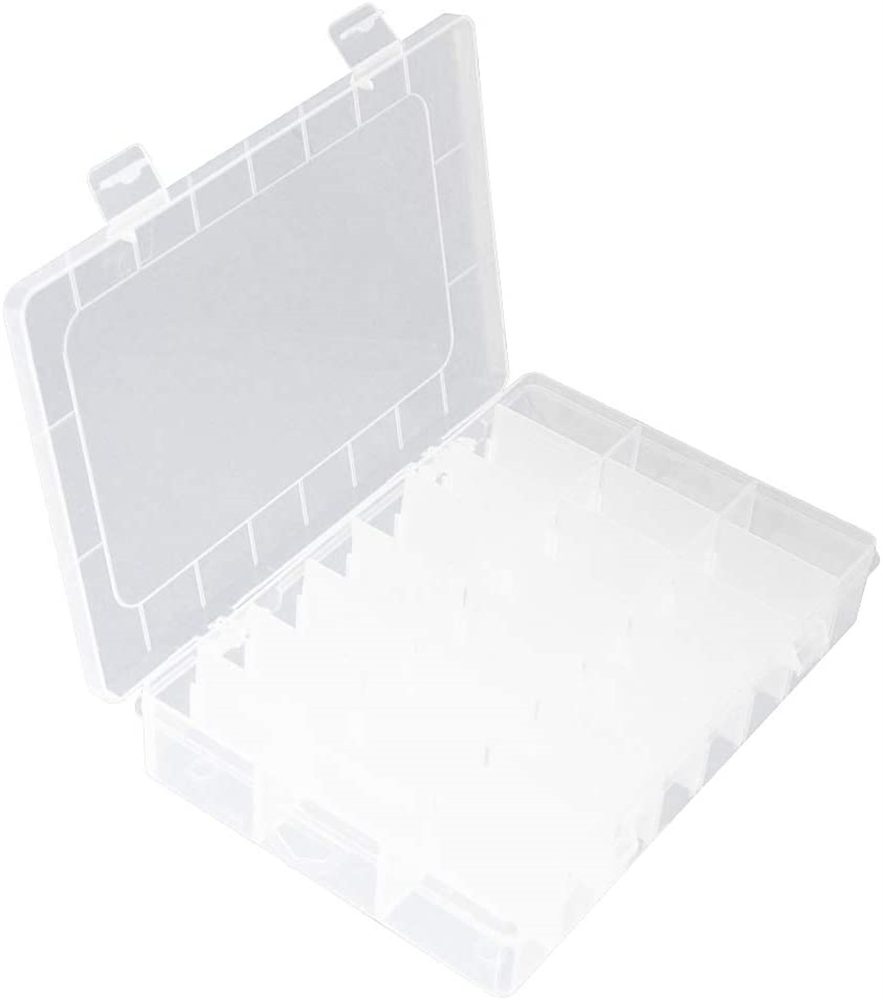 PP Component Storage Box Plastic Organizer Adjustable Container 24 ...