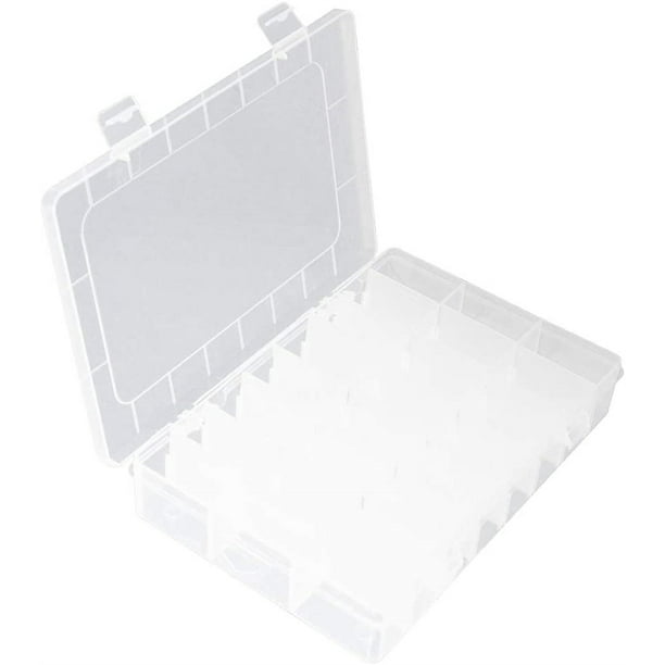 PP Component Storage Box Plastic Organizer Adjustable Container 24 ...