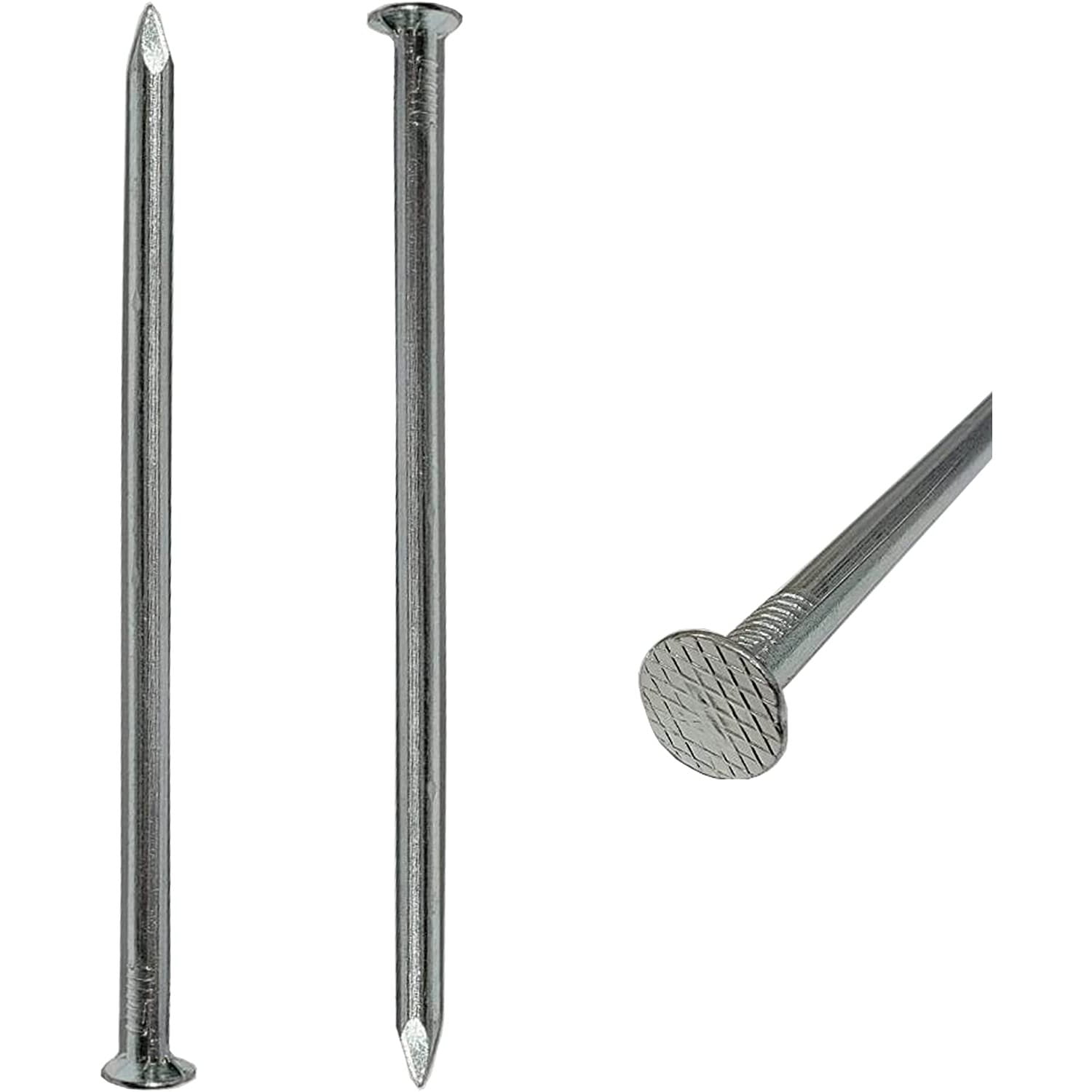 6”- Heavy Duty Galvanized Spike nails, Metal Landscape stakes, for ...