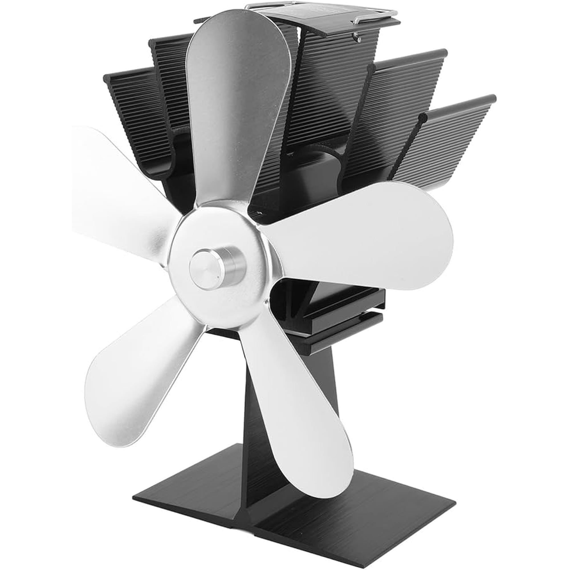 Click here for Shijiulou Wood Stove Fan  5 Blades Fireplace Fan E... prices