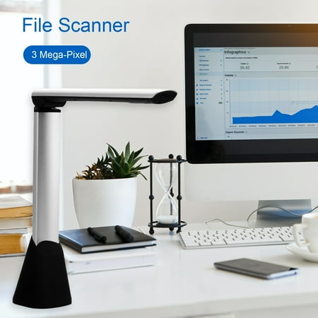 Aofa File Scanner 3 Mega-Pixel Highly Clear Fixed Focus Quick Scanning ...