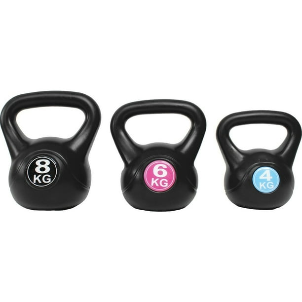 Set Pesas Rusas 8, 13 Y 17.6 Libras CENTURFIT 18 Kg Crossfit Gym ...
