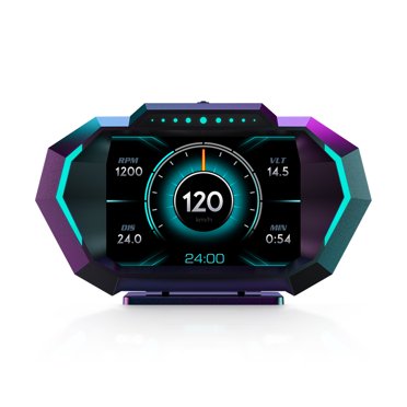 DP11 OBD+GPS Dual-System Car OBD Digital Speed Hud Head Up Display ...
