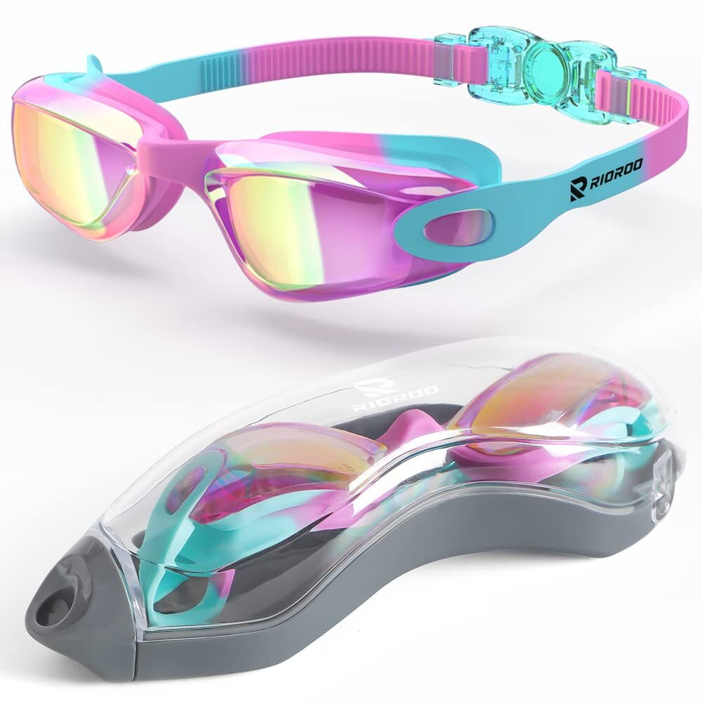 RIOROO Kids Swim Goggles,Swimming Goggles for kids 3-14 Toddler Boys ...