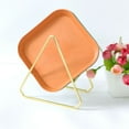 Space-saving Dish Holder - Easy to Clean - Iron Art Plate Draining Rack ...