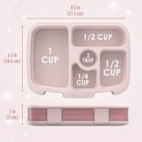 Bentgo Kids Lunch Box, 5 Compartments, Glitter Design, Leak-Proof, BPA ...