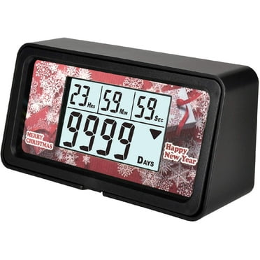 Runleader 9999 Days Countdown Timer LCD Display Target Event Tracking Buzzer Alarm Time ...