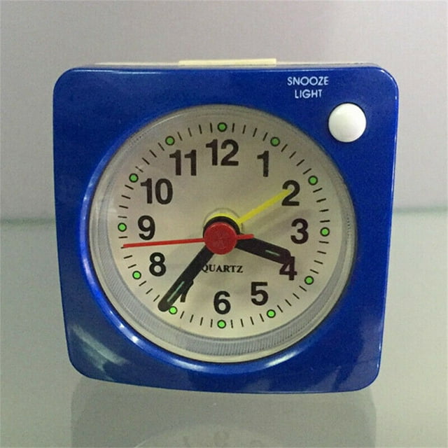 Simple Battery Operated Quartz No Tick Number Clock Home Decor Alarm