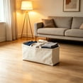 Canvas Storage Bag for Clothes Blankets Toys - 4 Size Options Foldable ...