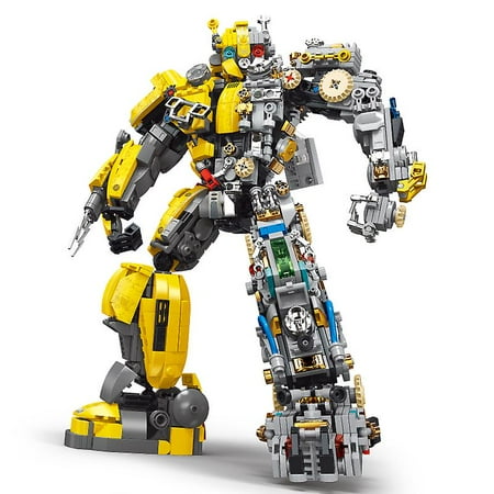 1500+pcs Transform Robot Building Blocks Mecha Super Machine Mech ...