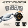 Rotating Pomodoro Timer,Desk Productivity Flip Timer, ADHD Tool Cube ...