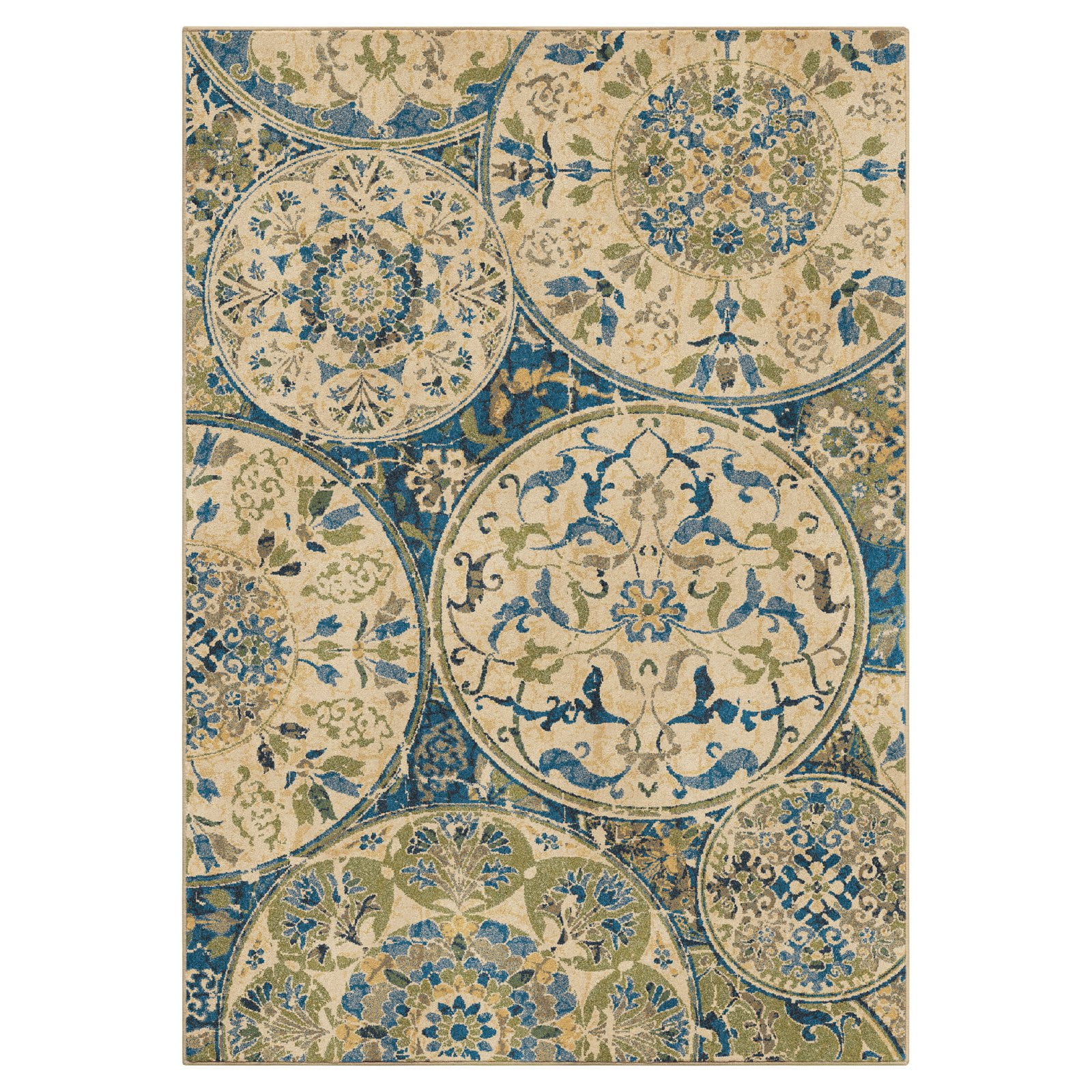 Orian Rugs Aztec Mariner Field Area Rug - Walmart.com