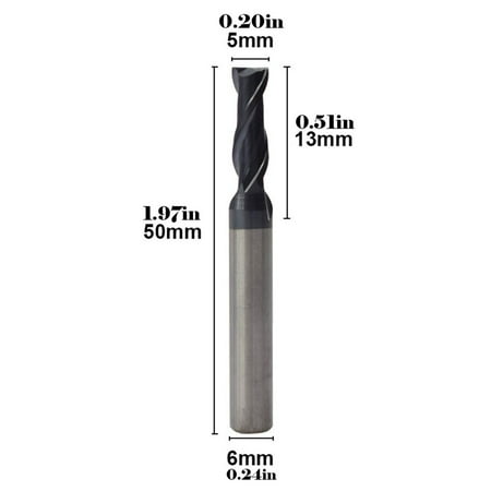 2 Blades 45 Degree Carbide Milling Cutter Cnc Numerical Milling Cutter ...
