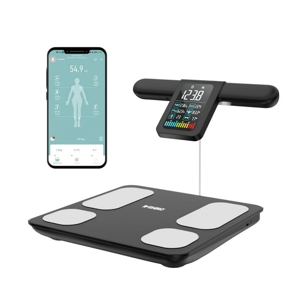Báscula Inteligente de Pesaje Corporal con 8 Electrodos, 180 kg/100 g, BIOMA-180 | Bodega ...