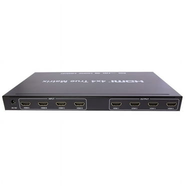 StarTech.com VS421HDDP 4 Port HDMI Video Switch - 3x HDMI & 1x ...