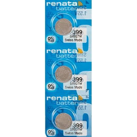 3 x Renata 399 Watch Batteries, SR927W Battery - Walmart.ca