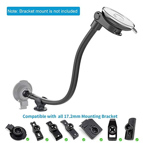 Buy GPS Mount, APPS2Car Upgraded 13.5-Inch Gooseneck Suction Cup GPS ...