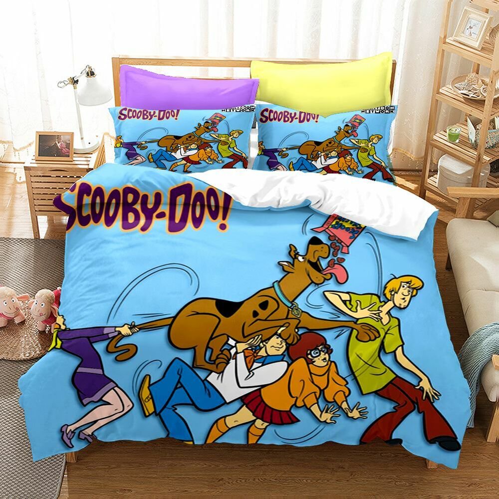 Click here for Yingd Scooby-Doo Collection Bed Quilt Cover Set3-P... prices