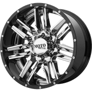 Black Rims Chrome Lip