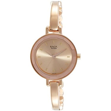 Titan Raga Viva Analog Rose Gold Dial Women's Watch-2575WM01 | Walmart ...