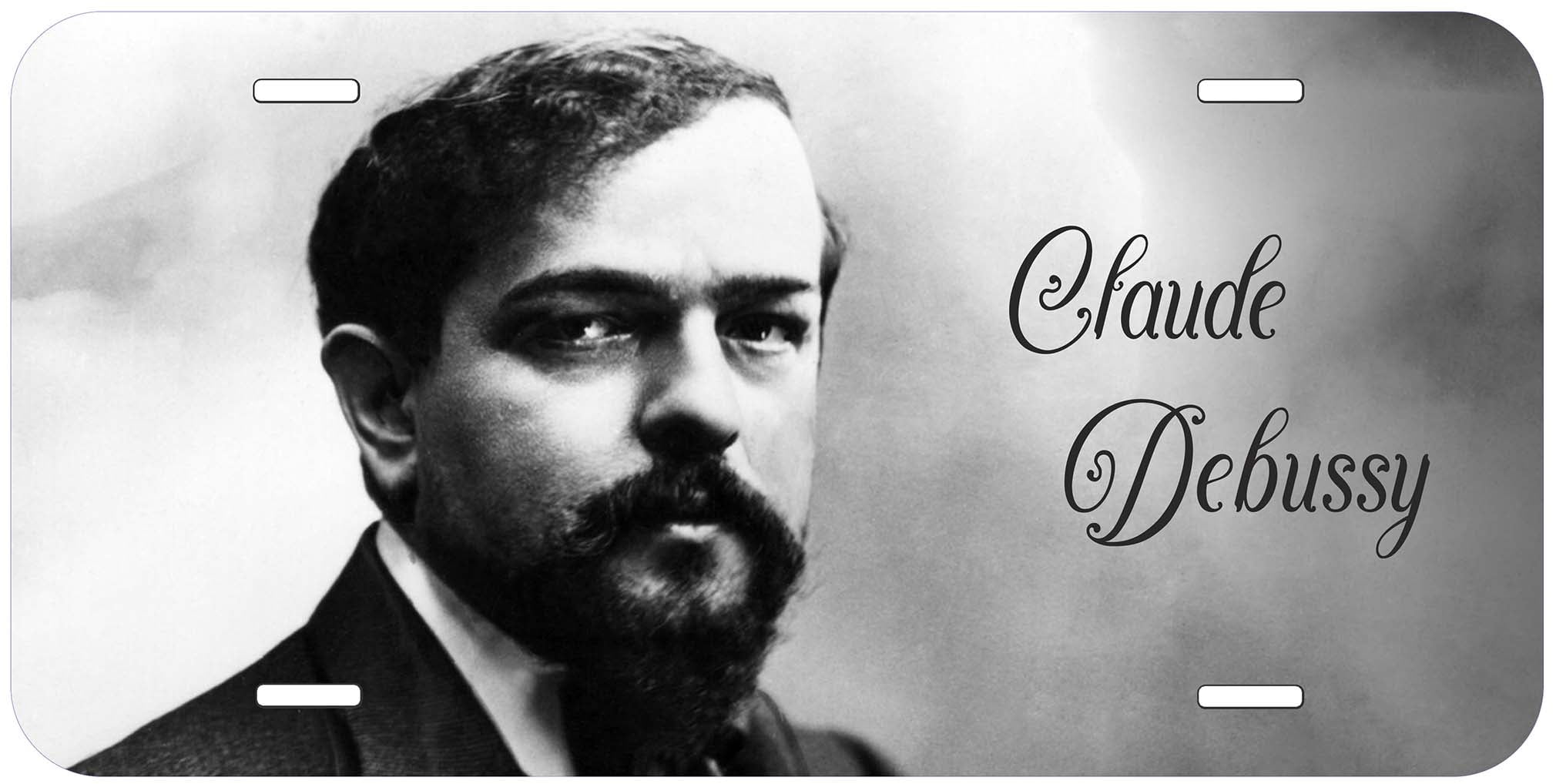 Claude Debussy Novelty Car License Plate - Walmart.com