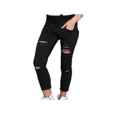 VIP JEANS CG Collection Cargo High Waisted Jogger Skinny Drawstring ...