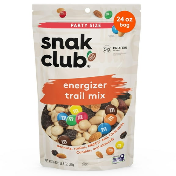 Fisher Snack Indulgent Trail Mix, 38 Ounces, Peanuts, Milk Chocolate ...