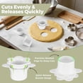Cake Pop Kit Round Flat Mold Cutter and Pusher with 100 Sticks, Disc ...