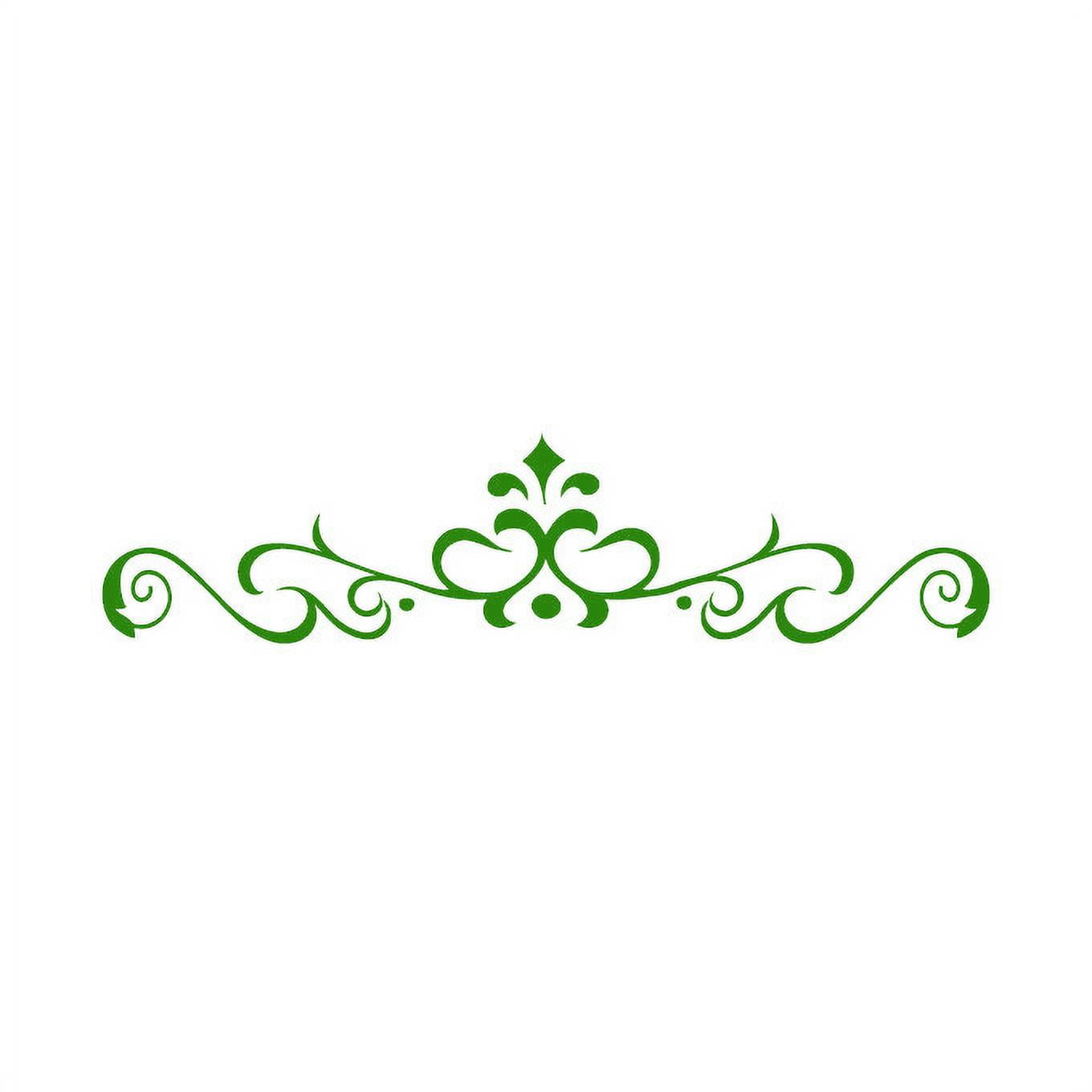 Vinyl Scroll Patterns - Small - Grass - Walmart.com