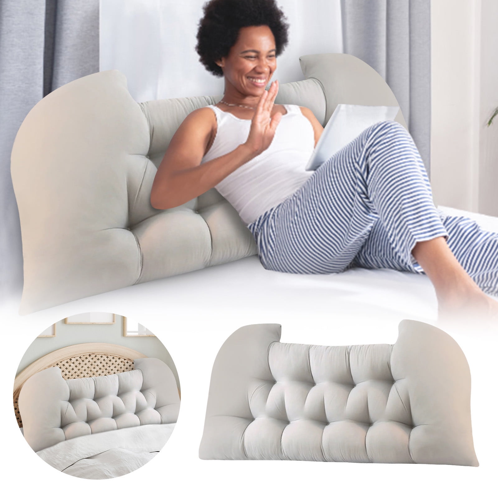 Click here for Zhengjuuu Reading Pillow Soft And Comfortable Bed... prices