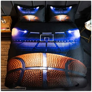 Sports Duvet Cover Set, Cricket Player Pitching Win Game Champion Team ...